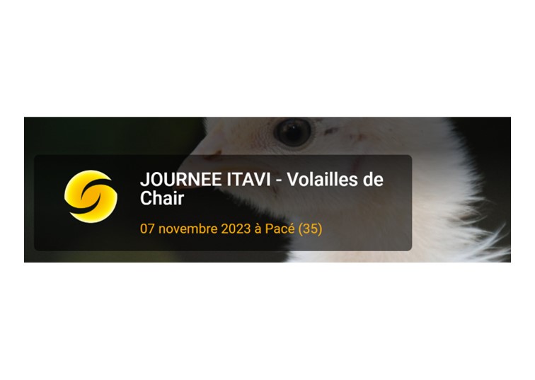 JOURNÉE ITAVI - Volailles de Chair 07 novembre 2023 à Pacé (35) | La Coopération Agricole